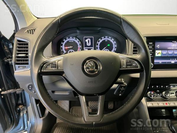 Grey Skoda Karoq 2018 in Riga, with an engine capacity of 2.00 L and mileage of 178 thousand km for 16490 €, photo 10 on AUTOMOTO.COM.LV