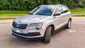 Pelēks Skoda Karoq 2018 Viļņa, ar dzinēja tilpumu 1.60 L un nobraukumu 260 tūkst. km par 12850 €, foto 5 vietnē AUTOMOTO.COM.LV