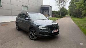 Pelēks Skoda Karoq 2018 Alīta, ar dzinēja tilpumu 1.60 L un nobraukumu 233 tūkst. km par 12600 €, foto  vietnē AUTOMOTO.COM.LV