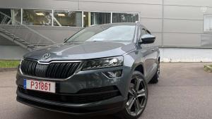 Pelēks Skoda Karoq 2018 Alīta, ar dzinēja tilpumu 1.60 L un nobraukumu 233 tūkst. km par 12600 €, foto 3 vietnē AUTOMOTO.COM.LV