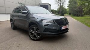 Pelēks Skoda Karoq 2018 Alīta, ar dzinēja tilpumu 1.60 L un nobraukumu 233 tūkst. km par 12600 €, foto 4 vietnē AUTOMOTO.COM.LV