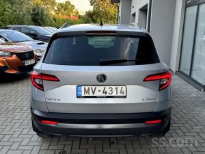 Pelēks Skoda Karoq 2018 Rīga, ar dzinēja tilpumu 1.00 L un nobraukumu 134 tūkst. km par 12700 €, foto 6 vietnē AUTOMOTO.COM.LV