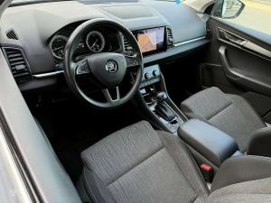 Grey Skoda Karoq 2018 in Kaunas, with an engine capacity of 1.50 L and mileage of 155 thousand km for 15900 €, photo 7 on AUTOMOTO.COM.LV