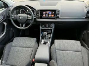 Grey Skoda Karoq 2018 in Kaunas, with an engine capacity of 1.50 L and mileage of 155 thousand km for 15900 €, photo 11 on AUTOMOTO.COM.LV