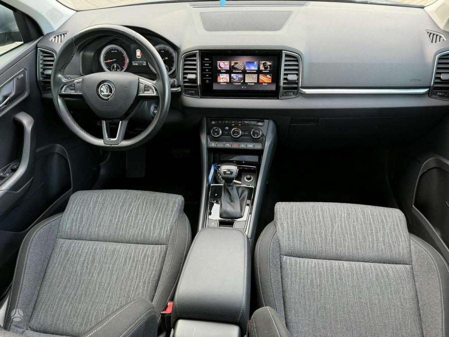 Grey Skoda Karoq 2018 in Kaunas, with an engine capacity of 1.50 L and mileage of 155 thousand km for 15900 €, photo 11 on AUTOMOTO.COM.LV