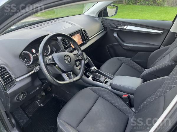 Grey Skoda Karoq 2018 in Riga, with an engine capacity of 1.00 L and mileage of 102 thousand km for 12100 €, photo 10 on AUTOMOTO.COM.LV