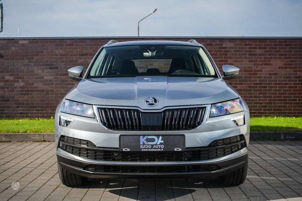 Grey Skoda Karoq 2018 in Marijampole, with an engine capacity of 1.50 L and mileage of 211 thousand km for 12950 €, photo 3 on AUTOMOTO.COM.LV