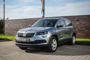 Grey Skoda Karoq 2018 in Marijampole, with an engine capacity of 1.50 L and mileage of 211 thousand km for 12950 €, photo 4 on AUTOMOTO.COM.LV