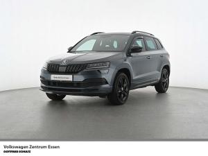 Grey Skoda Karoq 2019 in Kaunas, with an engine capacity of 1.50 L and mileage of 36 thousand km for 23904 €, photo  on AUTOMOTO.COM.LV