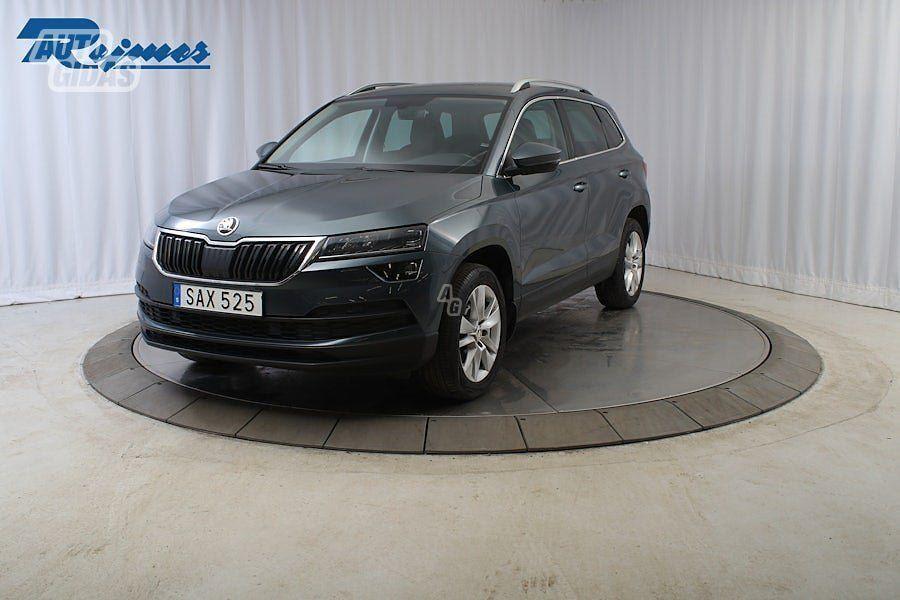 Grey Skoda Karoq 2019 in Kaunas, with an engine capacity of 0.00 L and mileage of 95 thousand km for 22418 €, photo 1 on AUTOMOTO.COM.LV