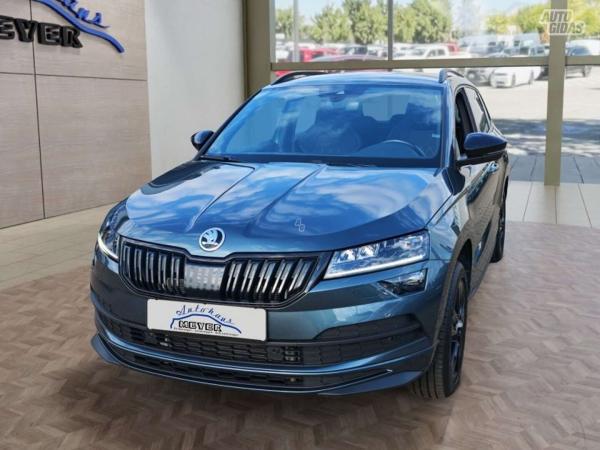 Grey Skoda Karoq 2019 in Kaunas, with an engine capacity of 2.00 L and mileage of 70 thousand km for 27962 €, photo 1 on AUTOMOTO.COM.LV