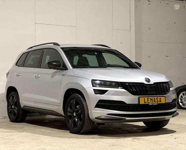 Pelēks Skoda Karoq 2019 Klaipėda, ar dzinēja tilpumu 1.60 L un nobraukumu 173 tūkst. km par 17999 €, foto 1 vietnē AUTOMOTO.COM.LV