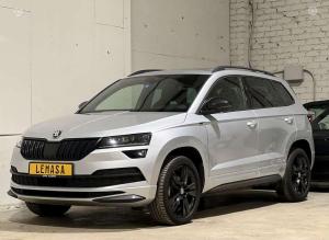 Grey Skoda Karoq 2019 in Klaipeda, with an engine capacity of 1.60 L and mileage of 173 thousand km for 17999 €, photo 16 on AUTOMOTO.COM.LV