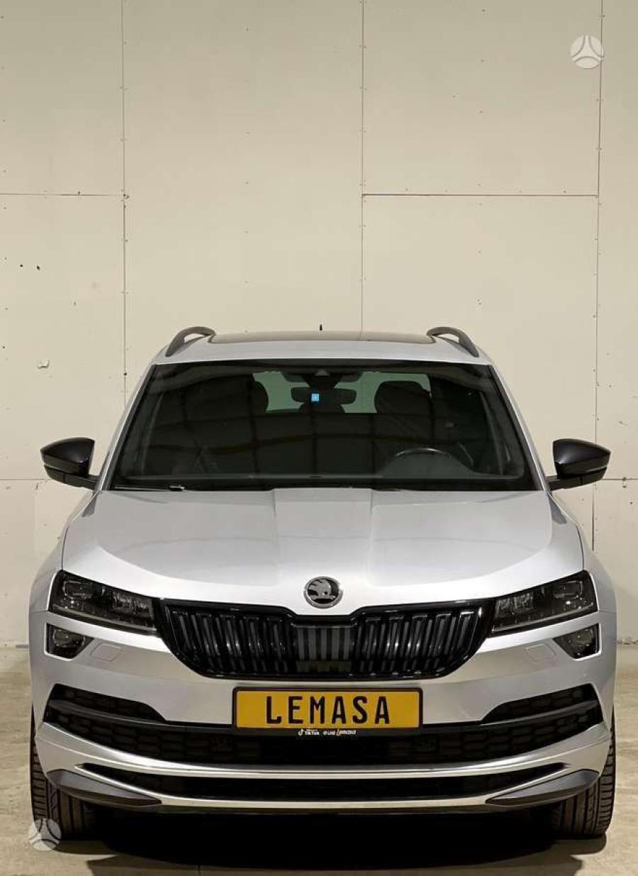 Grey Skoda Karoq 2019 in Klaipeda, with an engine capacity of 1.60 L and mileage of 173 thousand km for 17999 €, photo 22 on AUTOMOTO.COM.LV