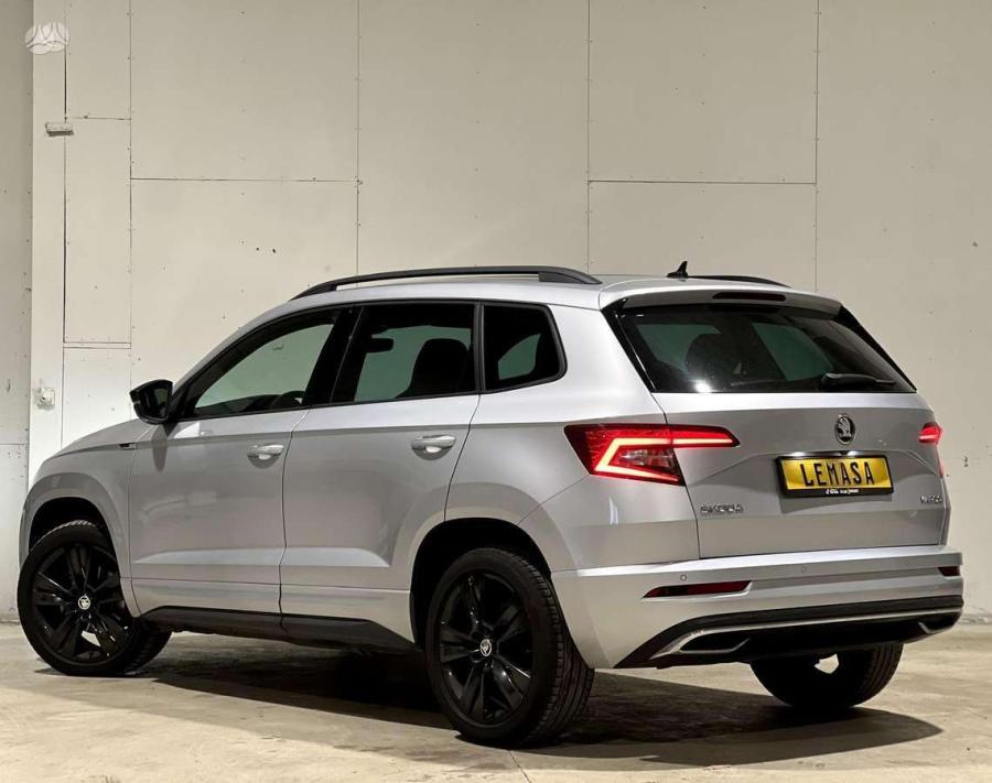 Grey Skoda Karoq 2019 in Klaipeda, with an engine capacity of 1.60 L and mileage of 173 thousand km for 17999 €, photo 35 on AUTOMOTO.COM.LV