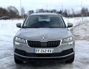 Grey Skoda Karoq 2019 in Taurage, with an engine capacity of 1.97 L and mileage of 170 thousand km for 13800 €, photo 3 on AUTOMOTO.COM.LV
