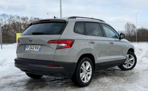 Grey Skoda Karoq 2019 in Taurage, with an engine capacity of 1.97 L and mileage of 170 thousand km for 13800 €, photo 17 on AUTOMOTO.COM.LV