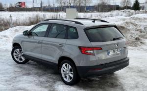 Grey Skoda Karoq 2019 in Taurage, with an engine capacity of 1.97 L and mileage of 170 thousand km for 13800 €, photo 20 on AUTOMOTO.COM.LV