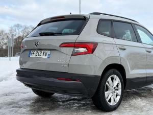 Grey Skoda Karoq 2019 in Taurage, with an engine capacity of 1.97 L and mileage of 170 thousand km for 13800 €, photo 23 on AUTOMOTO.COM.LV