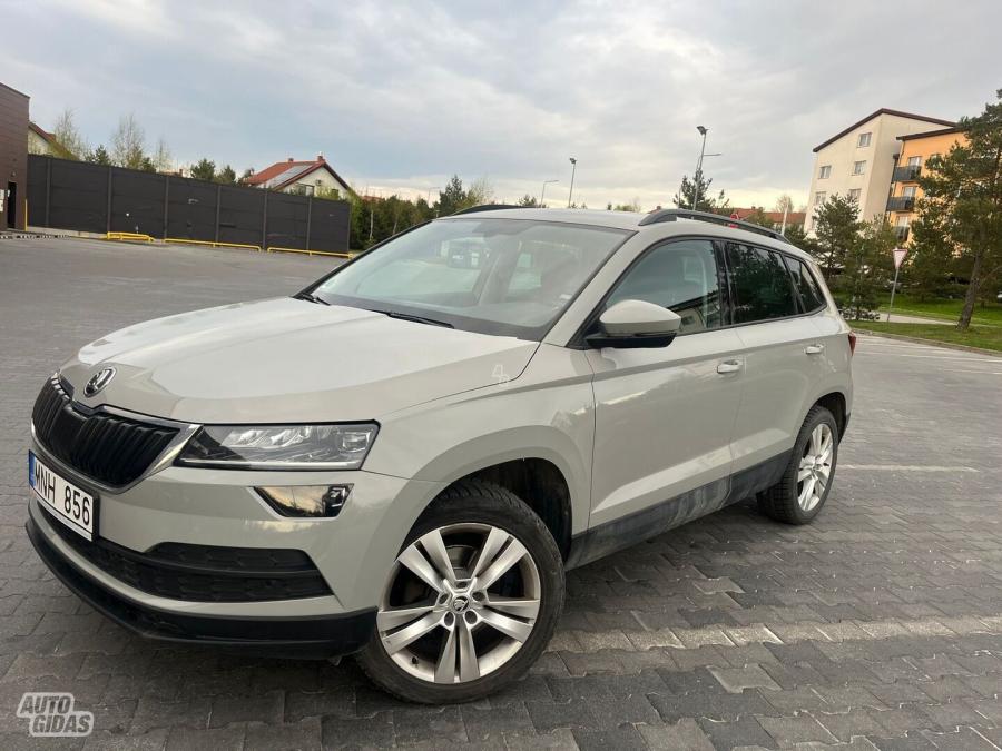 Pelēks Skoda Karoq 2019 Klaipėda, ar dzinēja tilpumu 1.60 L un nobraukumu 188 tūkst. km par 15500 €, foto 5 vietnē AUTOMOTO.COM.LV