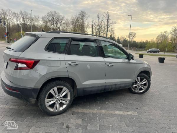 Grey Skoda Karoq 2019 in Klaipeda, with an engine capacity of 1.60 L and mileage of 188 thousand km for 15500 €, photo 5 on AUTOMOTO.COM.LV