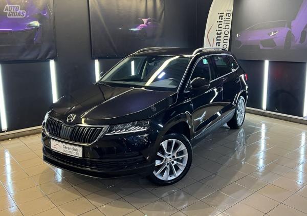 Grey Skoda Karoq 2019 in Avizieniai, with an engine capacity of 1.50 L and mileage of 161 thousand km for 17950 €, photo 1 on AUTOMOTO.COM.LV