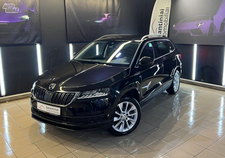 Grey Skoda Karoq 2019 in Avizieniai, with an engine capacity of 1.50 L and mileage of 161 thousand km for 17950 €, photo 1 on AUTOMOTO.COM.LV