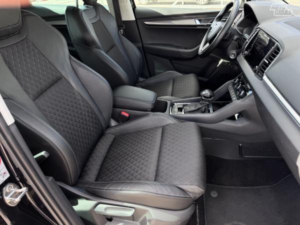Grey Skoda Karoq 2019 in Avizieniai, with an engine capacity of 1.50 L and mileage of 161 thousand km for 17950 €, photo 4 on AUTOMOTO.COM.LV