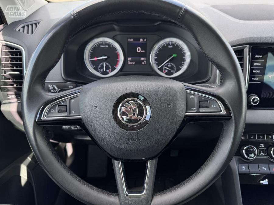Grey Skoda Karoq 2019 in Avizieniai, with an engine capacity of 1.50 L and mileage of 161 thousand km for 17950 €, photo 11 on AUTOMOTO.COM.LV