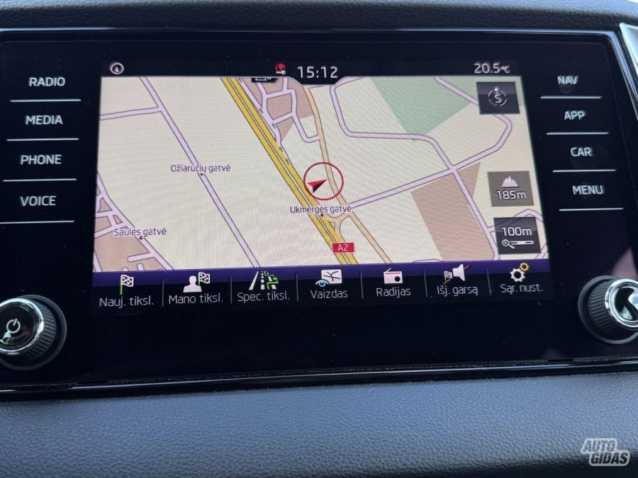 Grey Skoda Karoq 2019 in Avizieniai, with an engine capacity of 1.50 L and mileage of 161 thousand km for 17950 €, photo 21 on AUTOMOTO.COM.LV