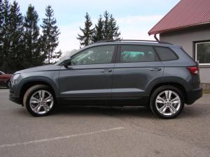 Pelēks Skoda Karoq 2019 Rīga, ar dzinēja tilpumu 2.00 L un nobraukumu 0 tūkst. km par 18950 €, foto 9 vietnē AUTOMOTO.COM.LV