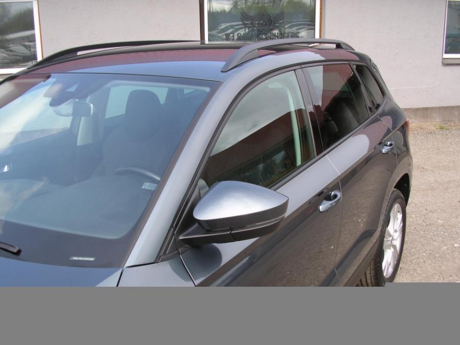 Pelēks Skoda Karoq 2019 Rīga, ar dzinēja tilpumu 2.00 L un nobraukumu 0 tūkst. km par 18950 €, foto 14 vietnē AUTOMOTO.COM.LV