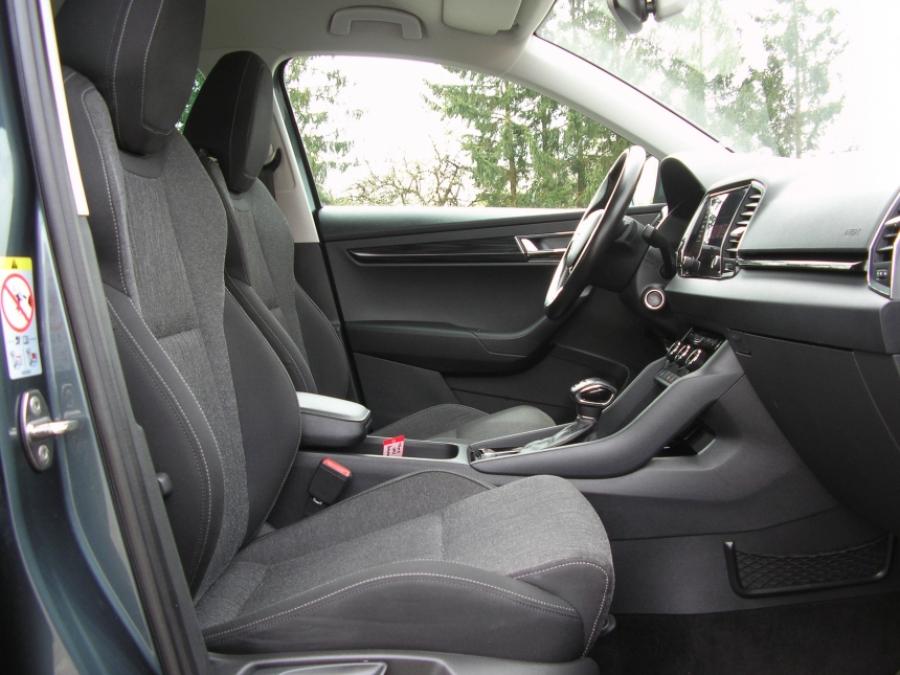 Pelēks Skoda Karoq 2019 Rīga, ar dzinēja tilpumu 2.00 L un nobraukumu 0 tūkst. km par 18950 €, foto 25 vietnē AUTOMOTO.COM.LV