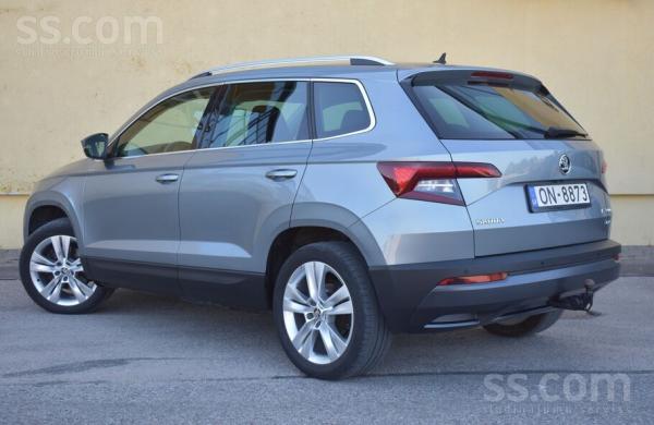 Pelēks Skoda Karoq 2019 Talsi, ar dzinēja tilpumu 2.00 L un nobraukumu 83 tūkst. km par 17500 €, foto 2 vietnē AUTOMOTO.COM.LV