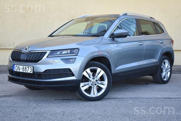 Pelēks Skoda Karoq 2019 Talsi, ar dzinēja tilpumu 2.00 L un nobraukumu 83 tūkst. km par 17500 €, foto 4 vietnē AUTOMOTO.COM.LV