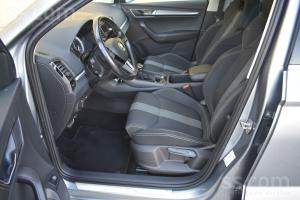 Grey Skoda Karoq 2019 in Talsi, with an engine capacity of 2.00 L and mileage of 83 thousand km for 17500 €, photo 7 on AUTOMOTO.COM.LV