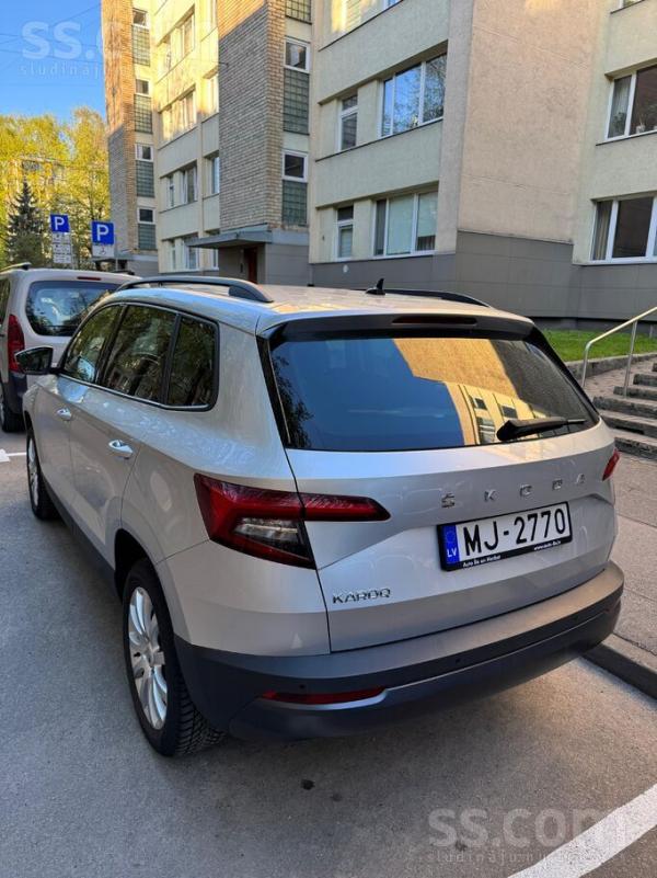Pelēks Skoda Karoq 2019 Rīga, ar dzinēja tilpumu 1.50 L un nobraukumu 43 tūkst. km par 18000 €, foto 2 vietnē AUTOMOTO.COM.LV