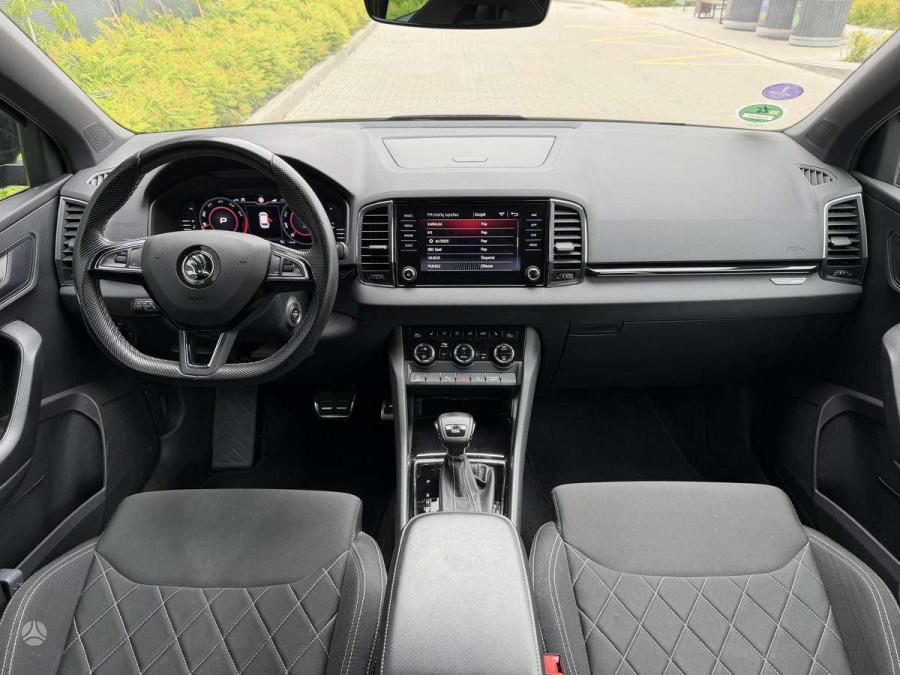 Pelēks Skoda Karoq 2019 Viļņa, ar dzinēja tilpumu 1.50 L un nobraukumu 196 tūkst. km par 16999 €, foto 20 vietnē AUTOMOTO.COM.LV