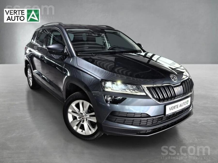 Pelēks Skoda Karoq 2019 Rīga, ar dzinēja tilpumu 2.00 L un nobraukumu 199 tūkst. km par 15990 €, foto 4 vietnē AUTOMOTO.COM.LV