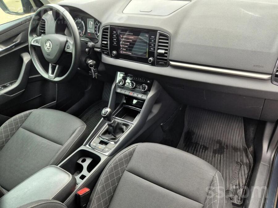 Pelēks Skoda Karoq 2019 Rīga, ar dzinēja tilpumu 2.00 L un nobraukumu 199 tūkst. km par 15990 €, foto 10 vietnē AUTOMOTO.COM.LV