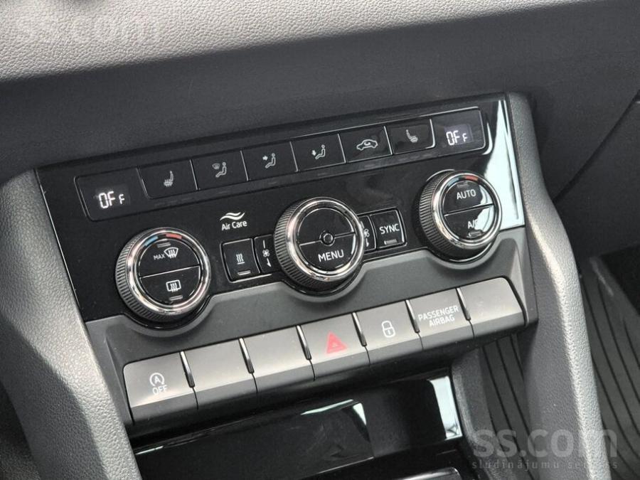 Pelēks Skoda Karoq 2019 Rīga, ar dzinēja tilpumu 2.00 L un nobraukumu 199 tūkst. km par 15990 €, foto 13 vietnē AUTOMOTO.COM.LV