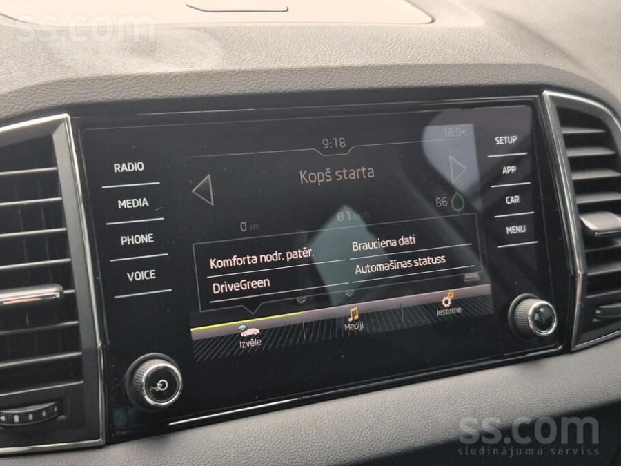 Pelēks Skoda Karoq 2019 Rīga, ar dzinēja tilpumu 2.00 L un nobraukumu 199 tūkst. km par 15990 €, foto 18 vietnē AUTOMOTO.COM.LV