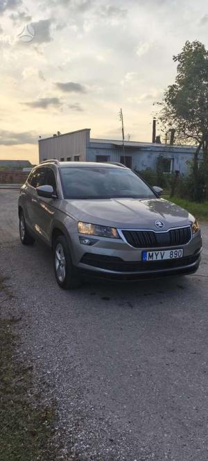 Pelēks Skoda Karoq 2019 Šalčininkai, ar dzinēja tilpumu 1.60 L un nobraukumu 237 tūkst. km par 9500 €, foto  vietnē AUTOMOTO.COM.LV