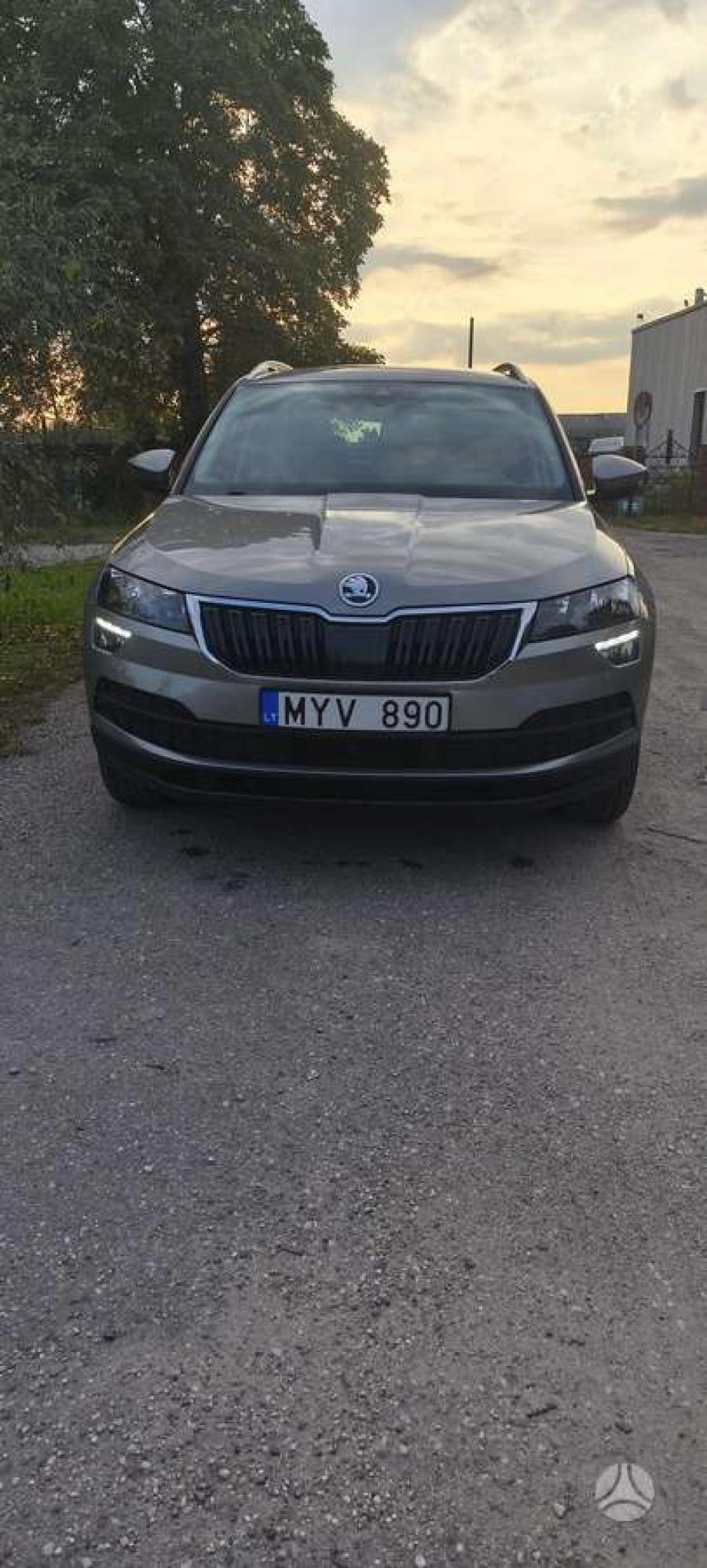 Pelēks Skoda Karoq 2019 Šalčininkai, ar dzinēja tilpumu 1.60 L un nobraukumu 237 tūkst. km par 9500 €, foto 6 vietnē AUTOMOTO.COM.LV