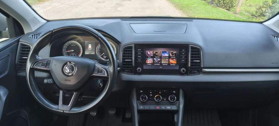 Pelēks Skoda Karoq 2019 Šalčininkai, ar dzinēja tilpumu 1.60 L un nobraukumu 237 tūkst. km par 9500 €, foto 7 vietnē AUTOMOTO.COM.LV