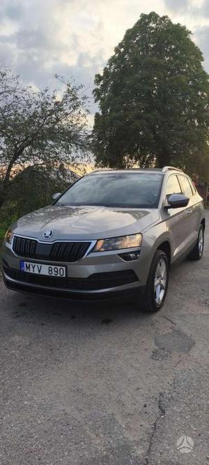 Pelēks Skoda Karoq 2019 Šalčininkai, ar dzinēja tilpumu 1.60 L un nobraukumu 237 tūkst. km par 9500 €, foto 8 vietnē AUTOMOTO.COM.LV