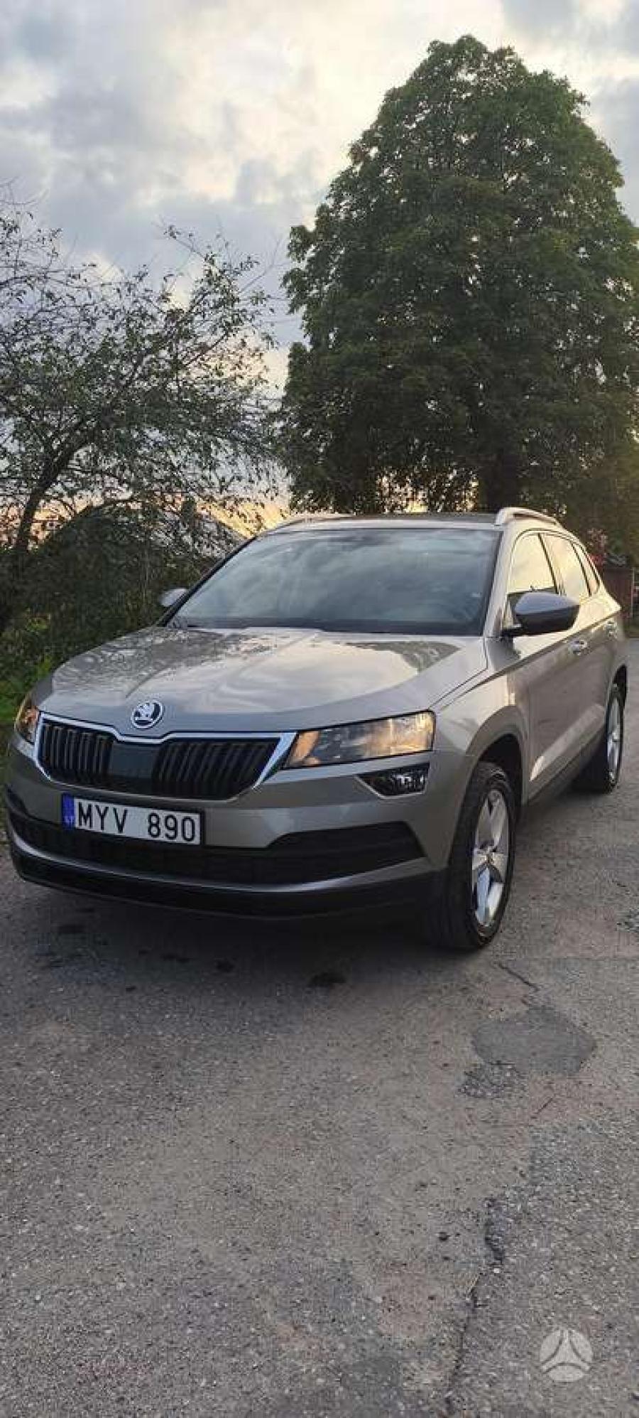 Pelēks Skoda Karoq 2019 Šalčininkai, ar dzinēja tilpumu 1.60 L un nobraukumu 237 tūkst. km par 9500 €, foto 8 vietnē AUTOMOTO.COM.LV