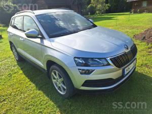 Grey Skoda Karoq 2019 in Ogre, with an engine capacity of 2.00 L and mileage of 152 thousand km for 14300 €, photo  on AUTOMOTO.COM.LV