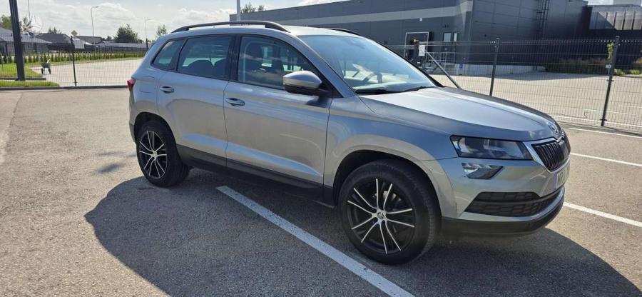 Pelēks Skoda Karoq 2019 Kauņa, ar dzinēja tilpumu 1.60 L un nobraukumu 300 tūkst. km par 10500 €, foto 1 vietnē AUTOMOTO.COM.LV