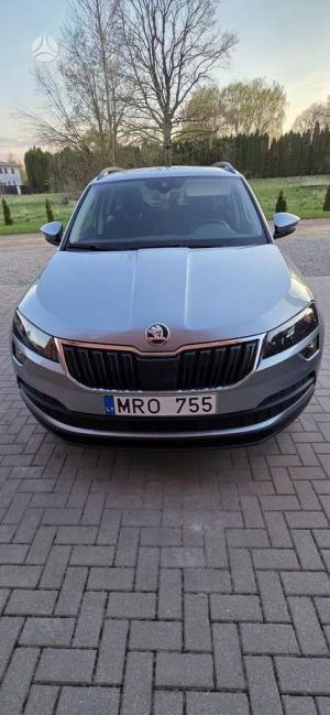 Pelēks Skoda Karoq 2019 Kauņa, ar dzinēja tilpumu 1.60 L un nobraukumu 300 tūkst. km par 10500 €, foto 5 vietnē AUTOMOTO.COM.LV